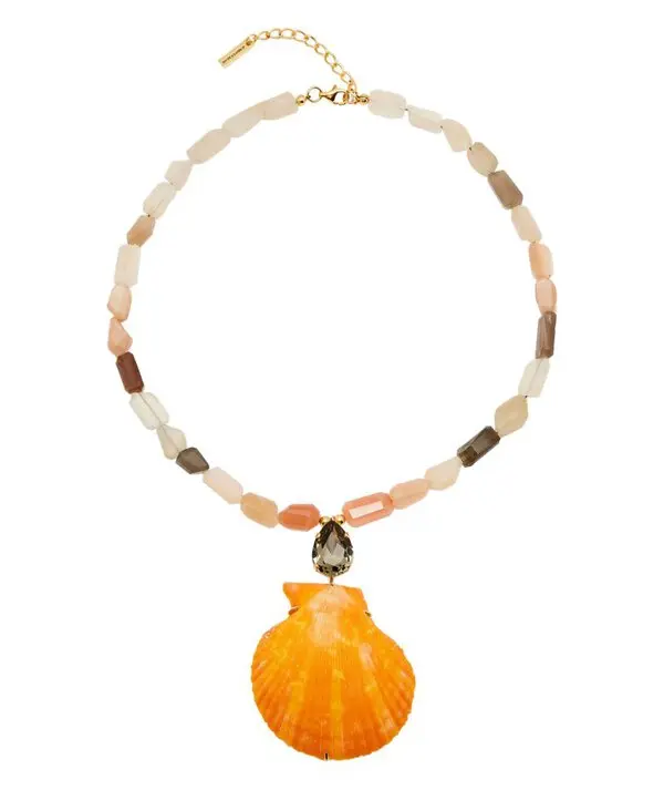 JENNIFER BEHR Embellished Pendant Necklace - Multicoloured