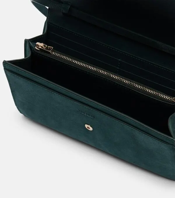 TOM FORD Kara Suede Crossbody Bag