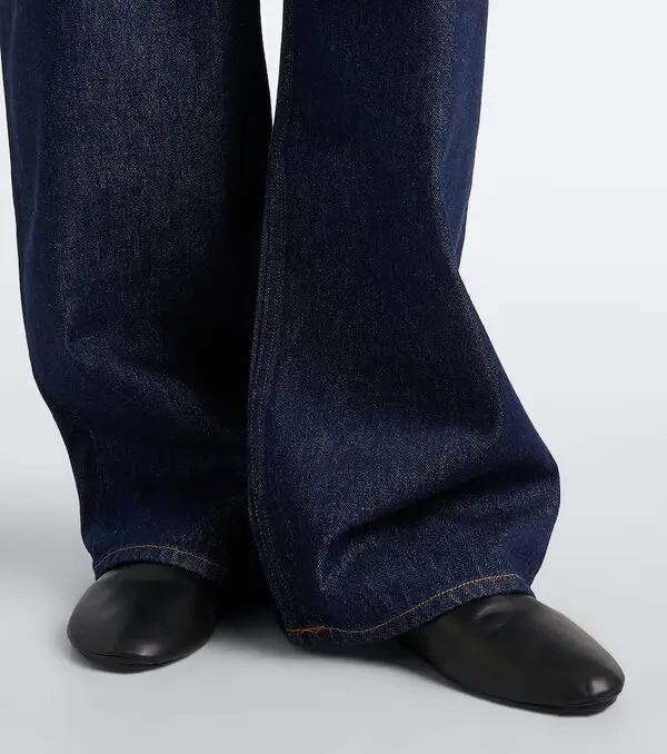 AGOLDE Rounded Baggy Wide-leg Jeans
