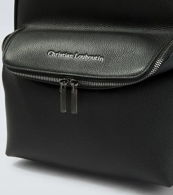 CHRISTIAN LOUBOUTIN Stoic Leather Backpack