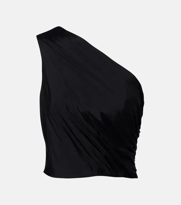 VIX PAULA HERMANNY Zoe One-shoulder Cropped Top