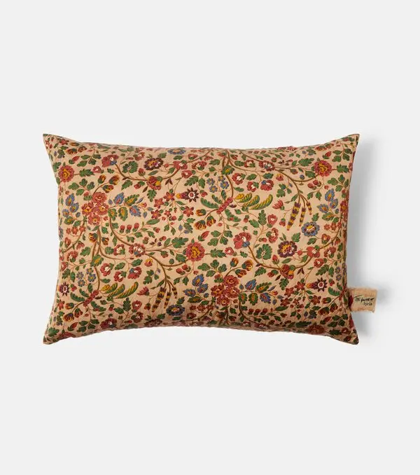 THE HOUSE OF LYRIA Santolina Floral Cushion - Multicoloured