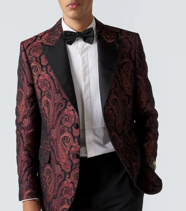 Etro Paisley Jacquard Blazer