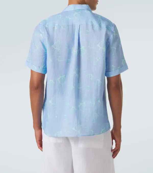 Vilebrequin Printed Linen Shirt
