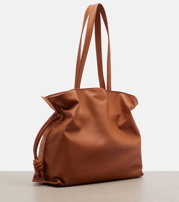 Loewe Flamenco Large Leather Clutch