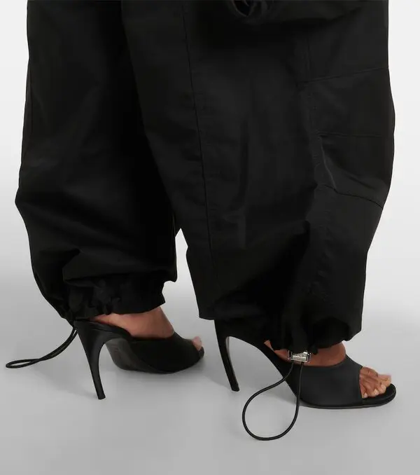 Attico Cotton-blend Cargo Pants