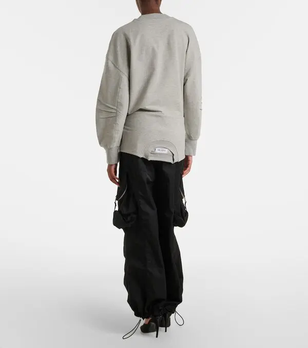 Attico Cotton-blend Cargo Pants