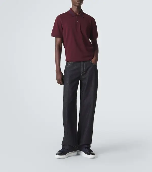 Alexander McQueen Oversized Suede-trimmed Leather Sneakers