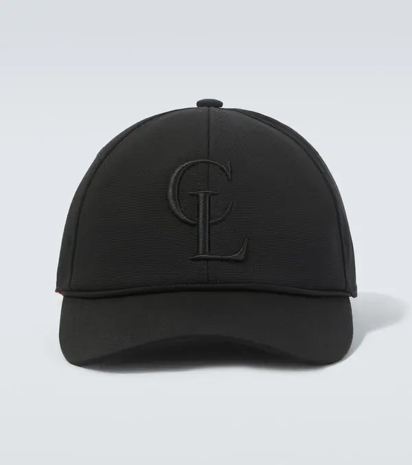CHRISTIAN LOUBOUTIN Logo Baseball Cap
