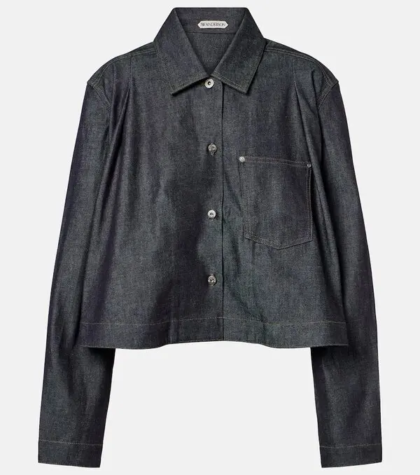 JW Anderson Indigo Denim Shirt - Blue