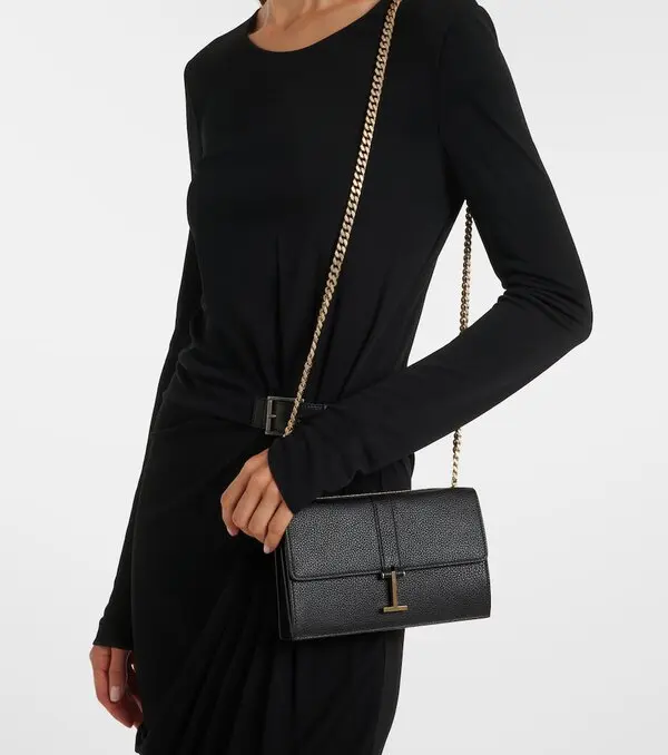 TOM FORD Kara Mini Leather Shoulder Bag
