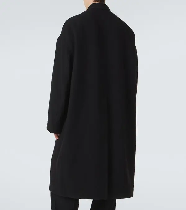 Rick Owens Brad Virgin Wool Coat