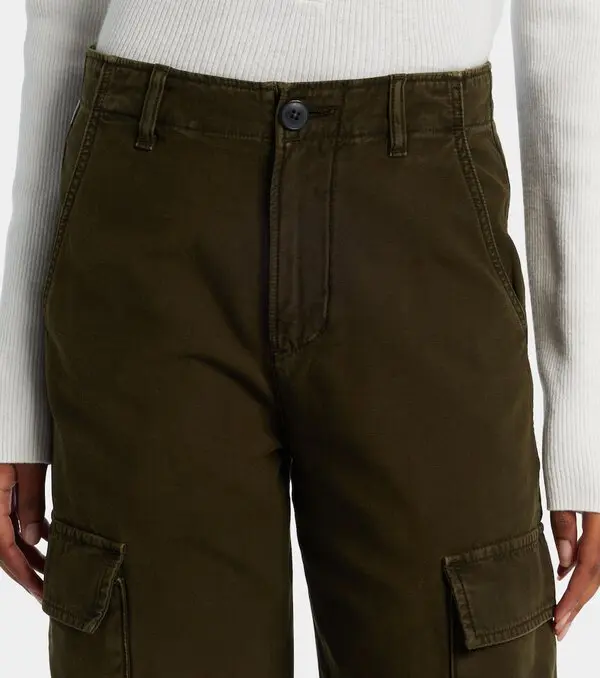 Citizens Of Humanity Esme Cotton Twill Cargo Pants - Green