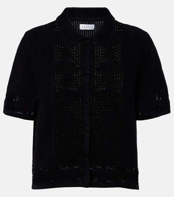 Velvet By Graham & Spencer Rosemond Top - Black