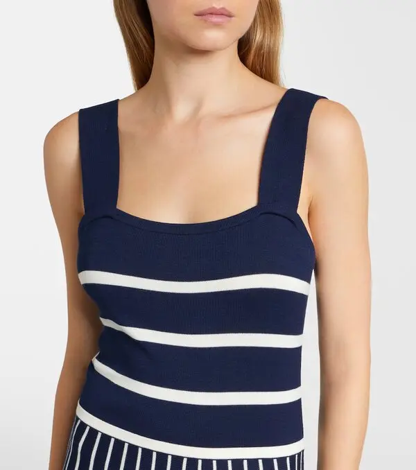 Velvet By Graham & Spencer Aveline Striped Knitted Maxi Dress