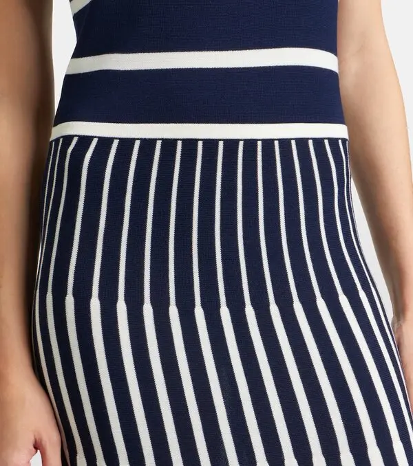 Velvet By Graham & Spencer Aveline Striped Knitted Maxi Dress