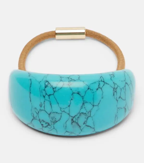 JENNIFER BEHR Winona Hair Tie - Turquoise