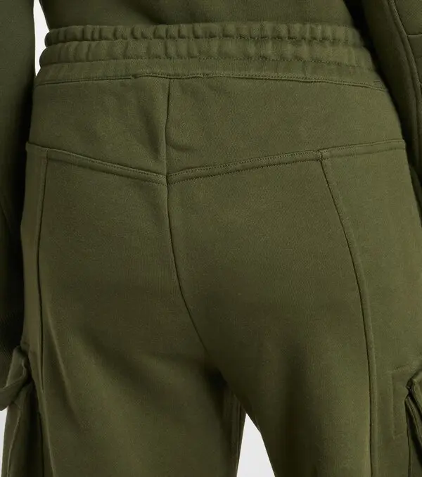 Attico Cotton Jersey Sweatpants - Green