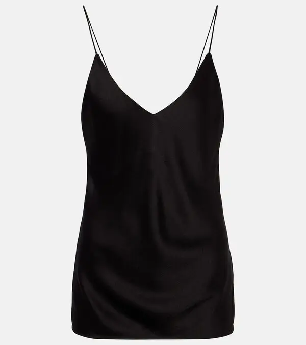 BLAZÉ MILANO Manipur Satin Camisole - Black