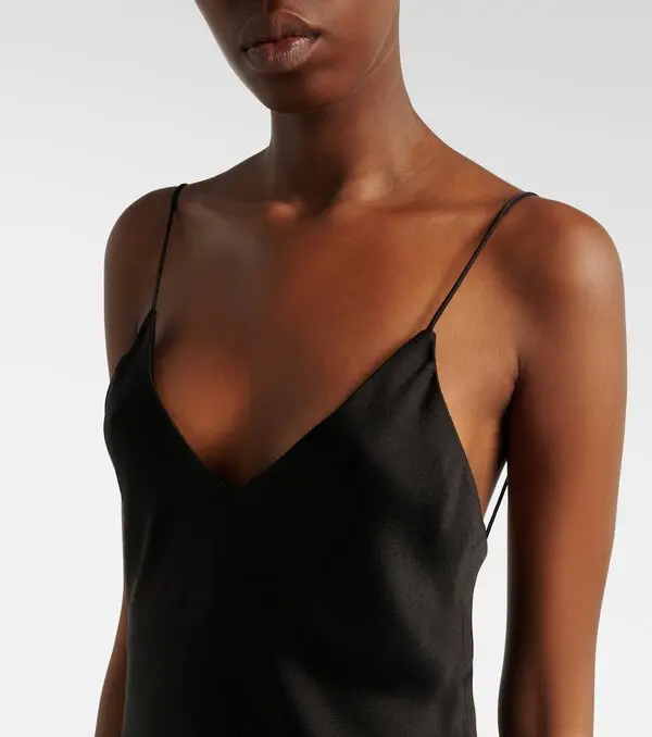BLAZÉ MILANO Manipur Satin Camisole - Black