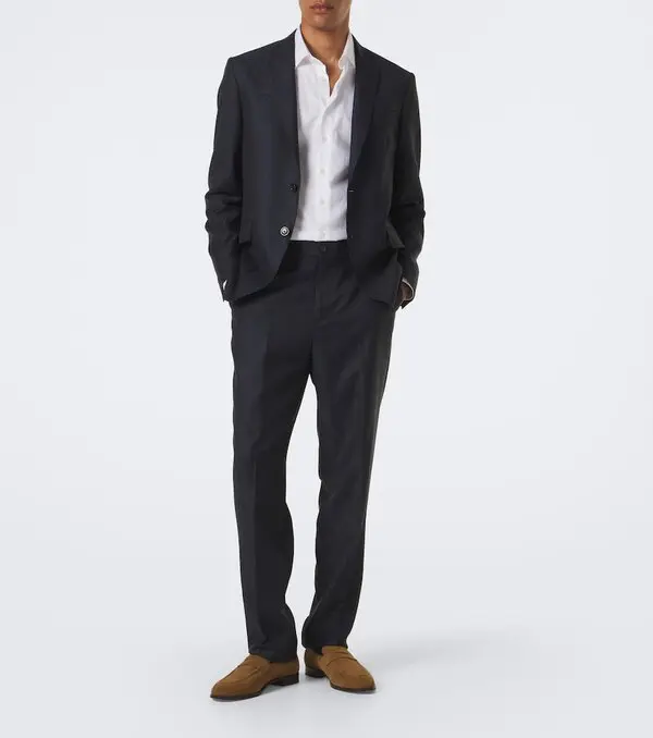 Etro Wool Jacquard Blazer
