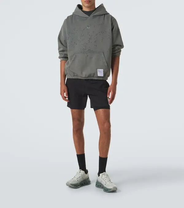 Satisfy Rippy Cordura 5 Running Shorts - Black