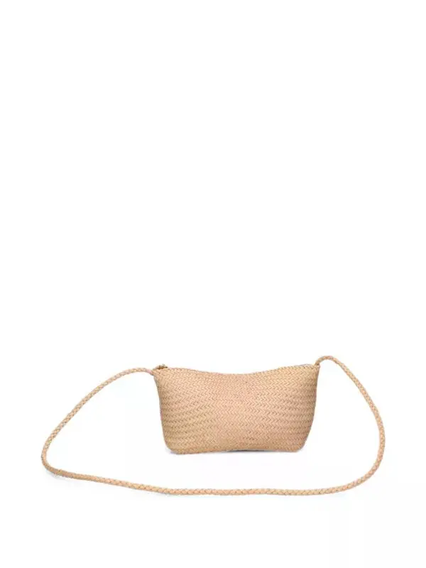 Dragon Diffusion Corsica Woven Leather Crossbody Bag - Neutrals