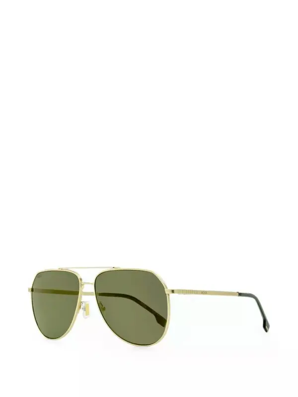 BOSS Pilot Frame Sunglasses - Gold