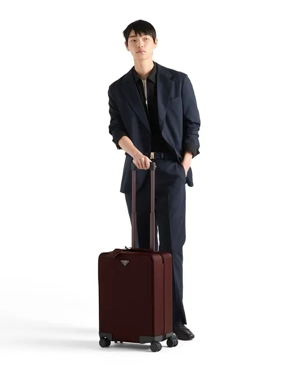 Prada Saffiano Leather Trolley