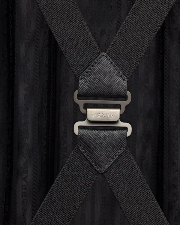 Prada Saffiano Leather Trolley