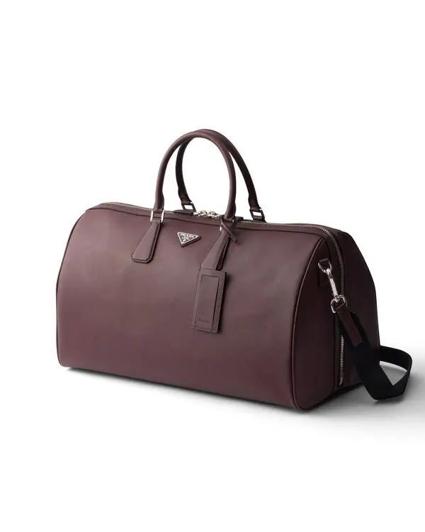 Prada Saffiano Leather Travel Bag