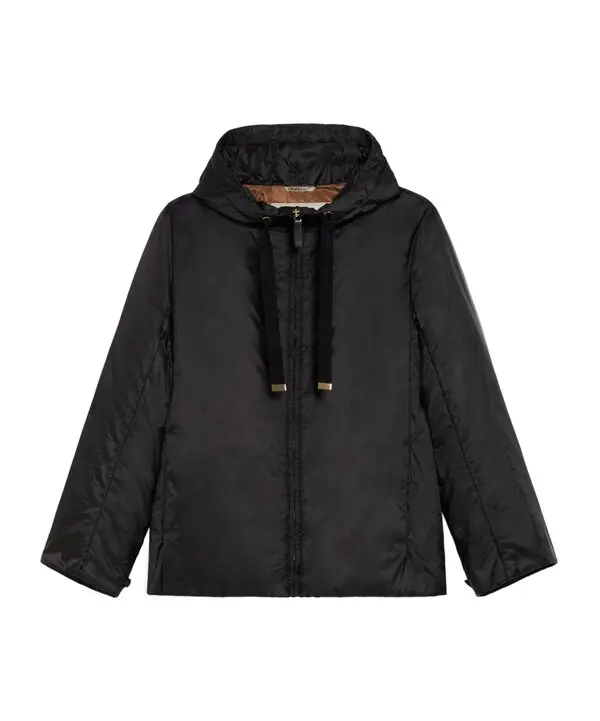Max Mara Long-sleeved Cotton-padded Jacket
