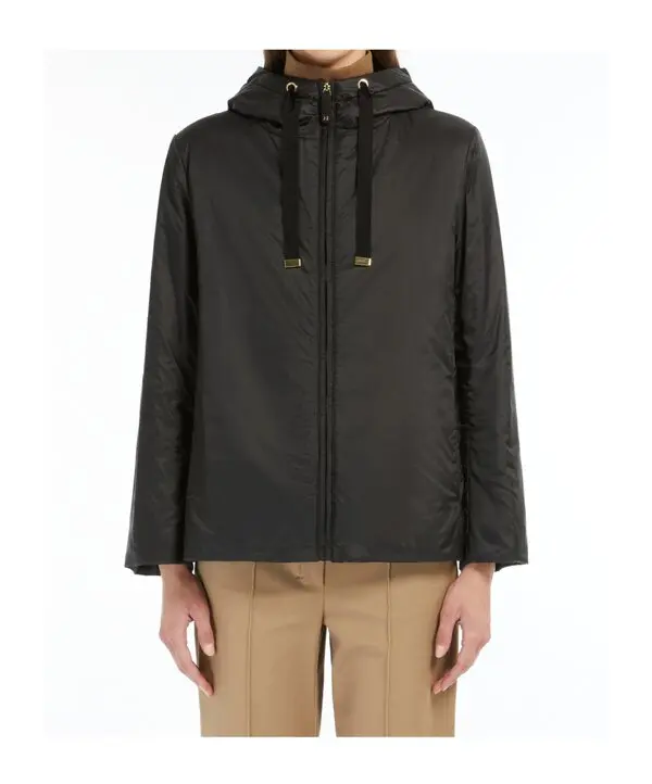 Max Mara Long-sleeved Cotton-padded Jacket