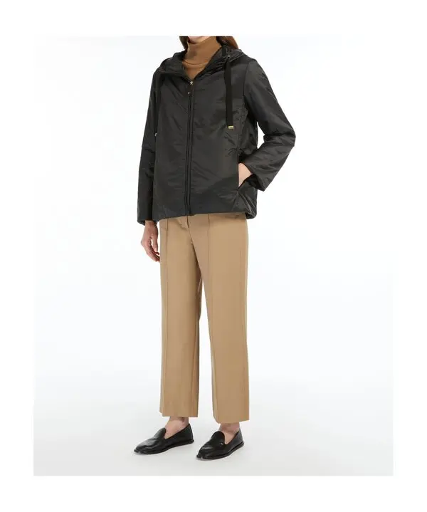 Max Mara Long-sleeved Cotton-padded Jacket