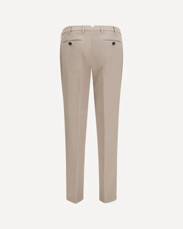 Brunello Cucinelli Tailored Cotton Trousers