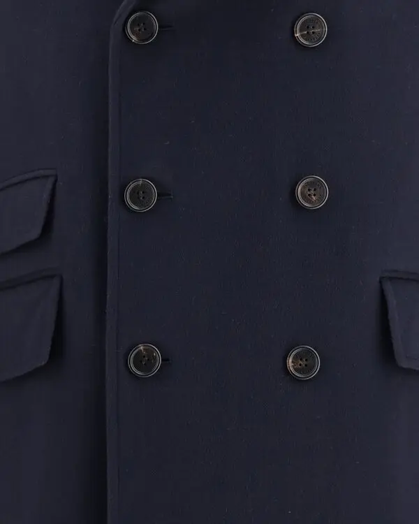 Brunello Cucinelli Double-breasted Wool Coat
