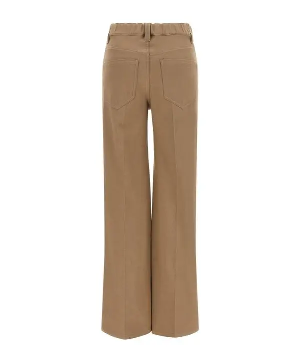Brunello Cucinelli Monili Detail Straight-leg Jeans - Brown