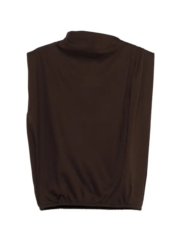 Soeur Sleeveless High Neck Top