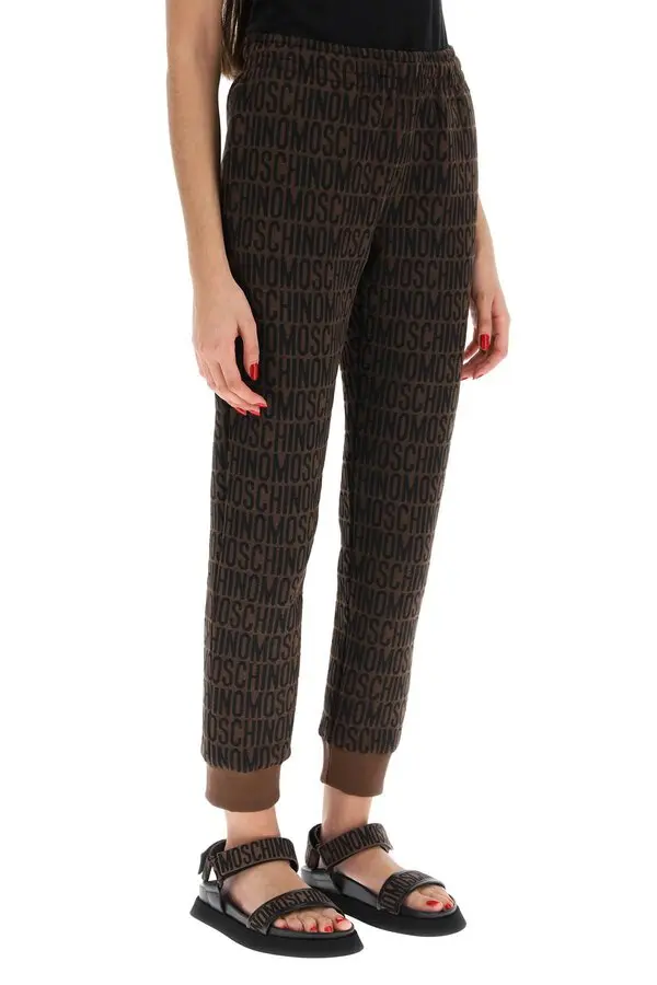 Moschino Monogram-print Joggers
