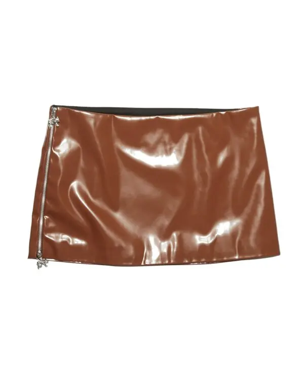Acne Studios Zippered High-rise Mini Skirt