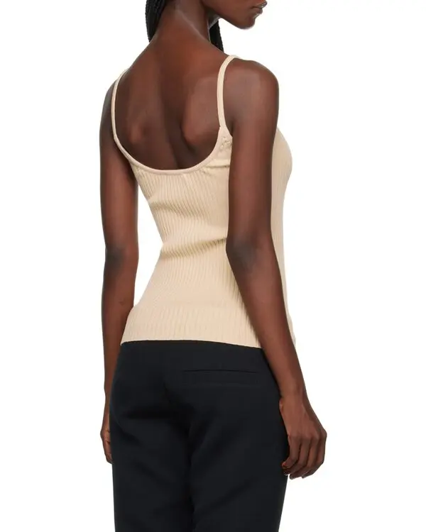 COURREGES Sleeveless Logo Vest