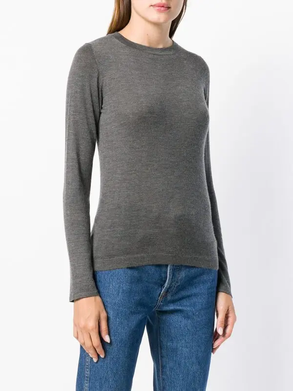 Brunello Cucinelli Long-sleeve Fitted Sweater - No