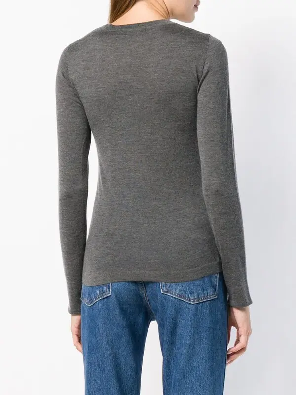 Brunello Cucinelli Long-sleeve Fitted Sweater - No