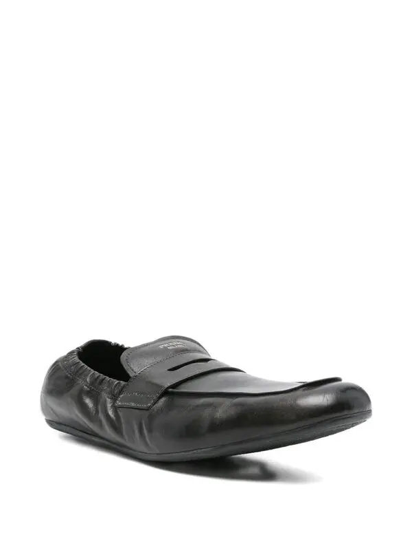 Prada Round Toe Loafers