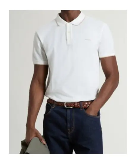 Woolrich Tipped Logo Polo Shirt