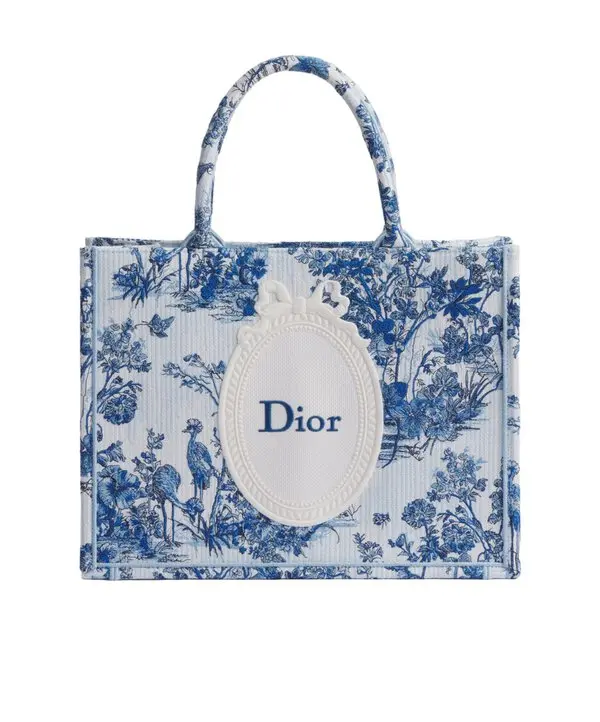 Dior Dioriviera Medium Book Tote With Strap