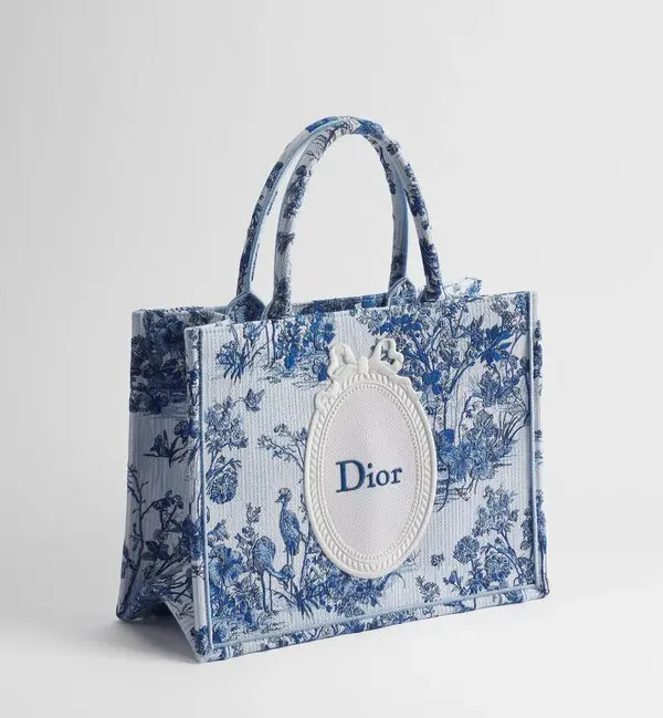 Dior Dioriviera Medium Book Tote With Strap
