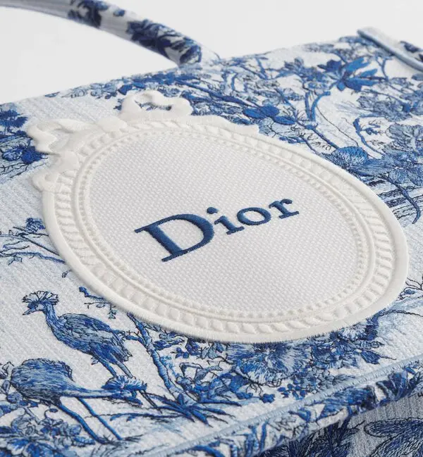 Dior Dioriviera Medium Book Tote With Strap
