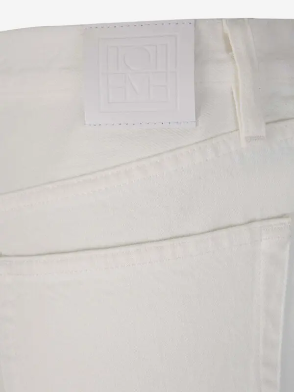 TOTEME High-waisted Straight-leg Jeans