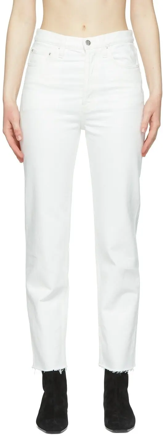 TOTEME High-waisted Straight-leg Jeans